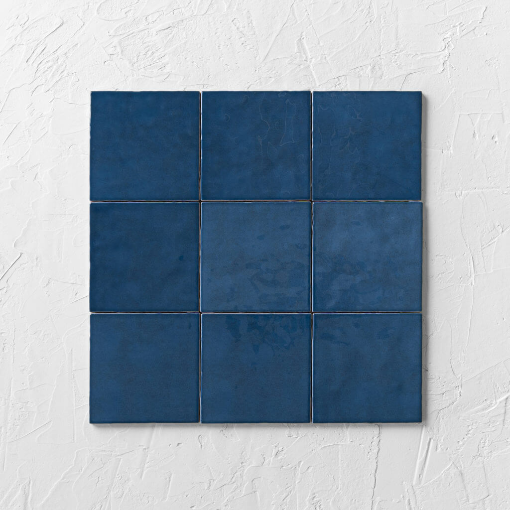 Casablanca Navy Blue Gloss 120x120mm - Online Tile