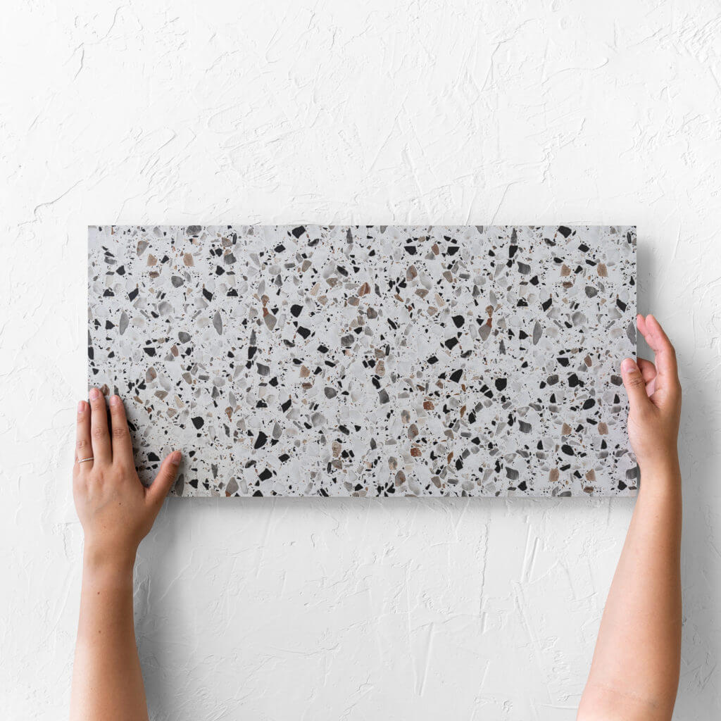 Galaxy Terrazzo Light Grey 300x600mm - Online Tile