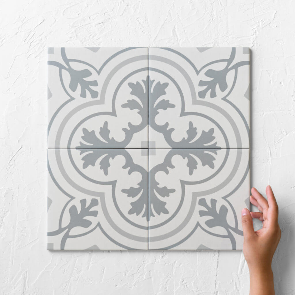 Picasso Feather 200x200mm - Online Tile