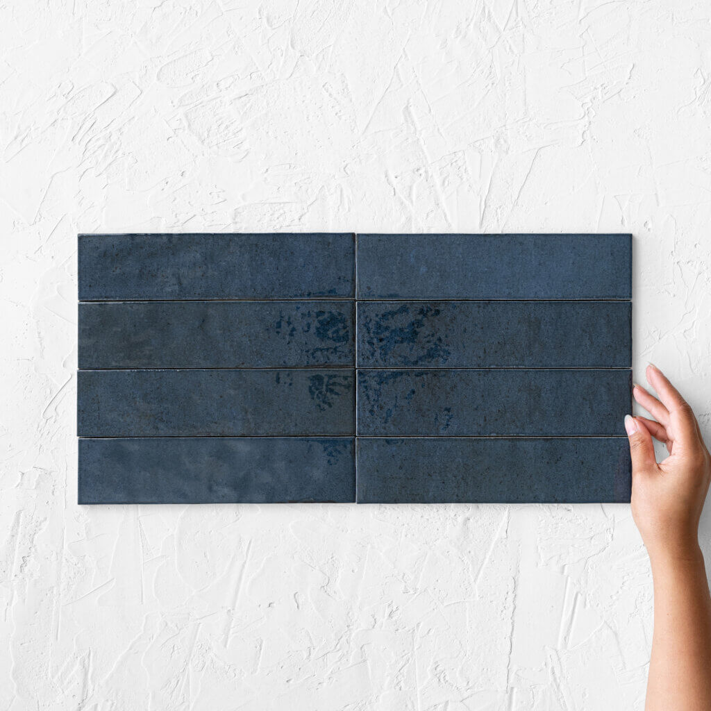 Bricks Night Gloss 60x246mm - Online Tile