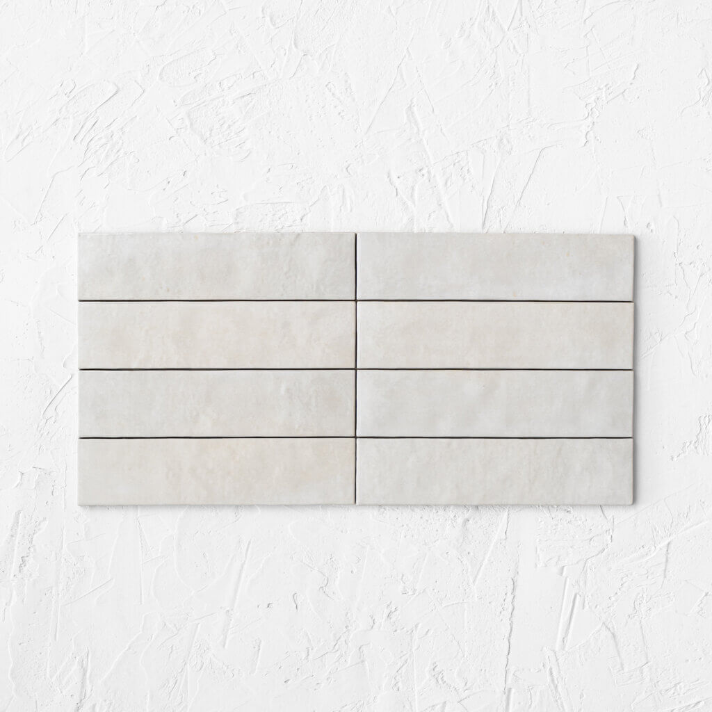 Bricks Off White Gloss 60x246mm - Online Tile