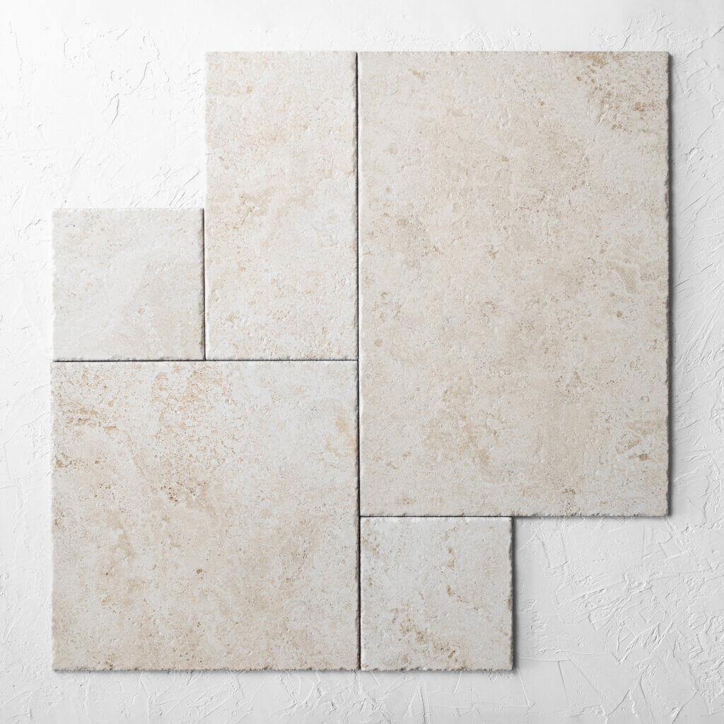 Tibur Beige French Pattern - Online Tile